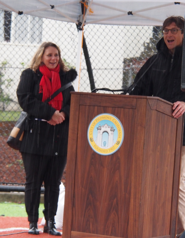 Hampton Field backstop dedicated to John Raymond Hege | Piedmont Exedra