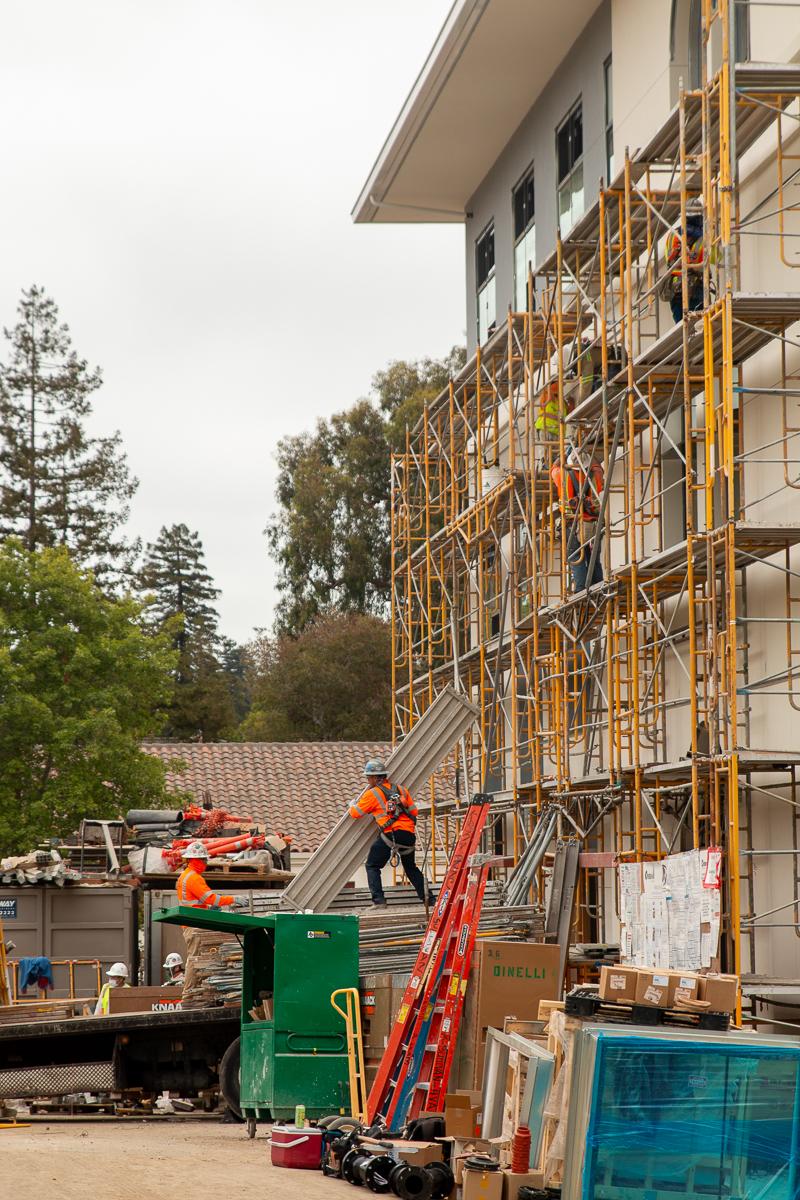 Photos | STEAM building emerges from its shell | Piedmont Exedra
