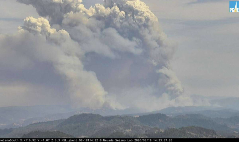 Update: LNU Complex fires now burning in 5 counties | Piedmont Exedra