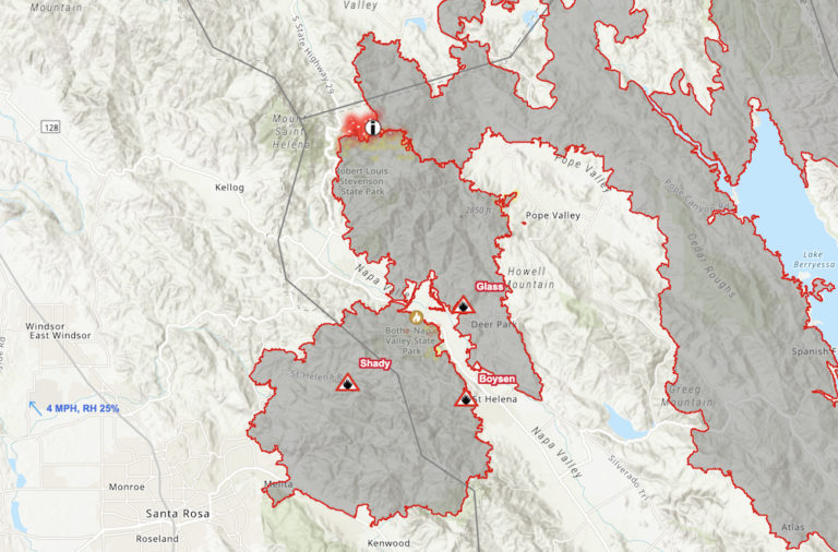 UPDATE: Glass Fire now 50 percent contained, at 66k acres burned ...
