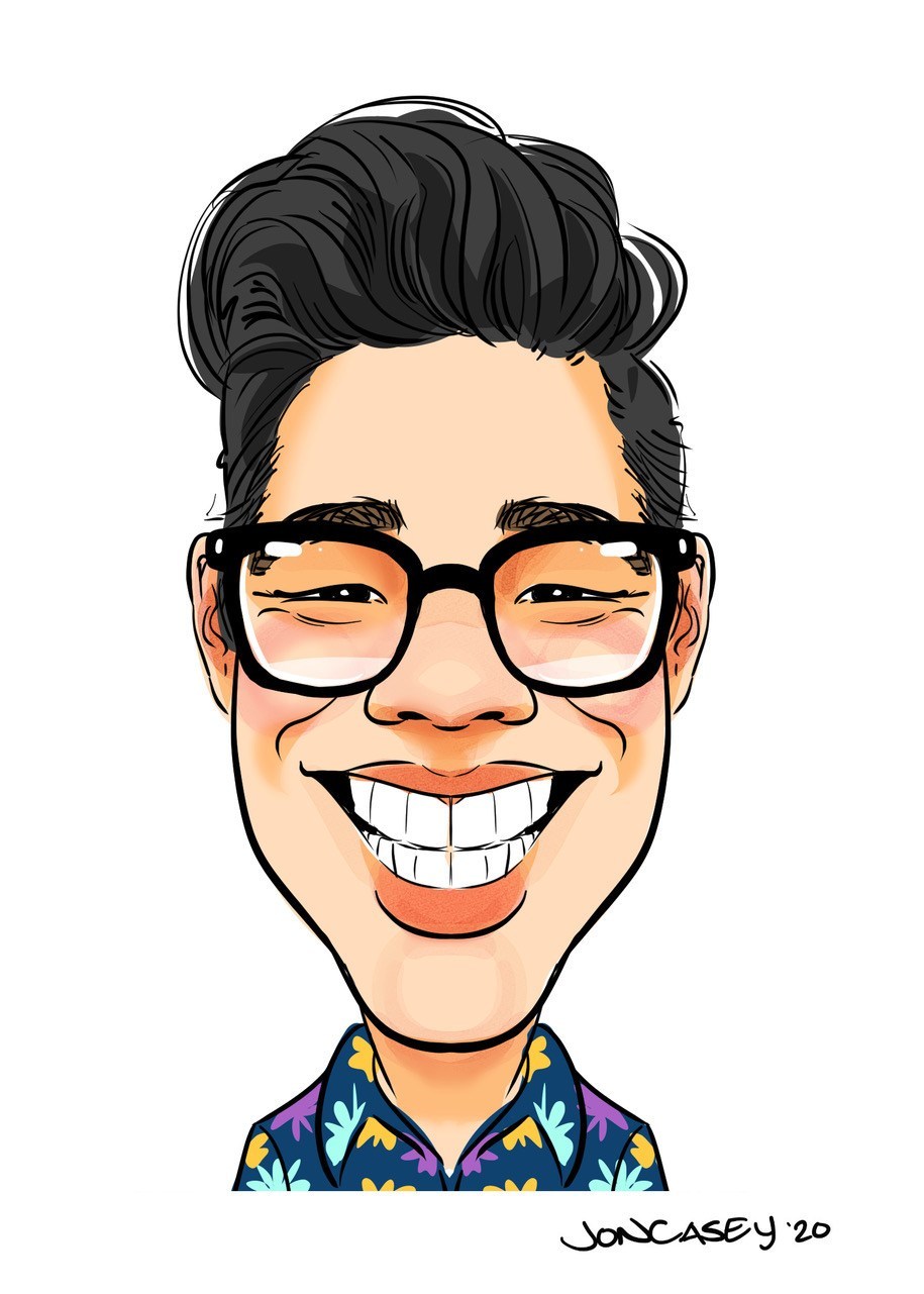 Jon Casey, Bay Area caricaturist, is drawn into virtual space ...