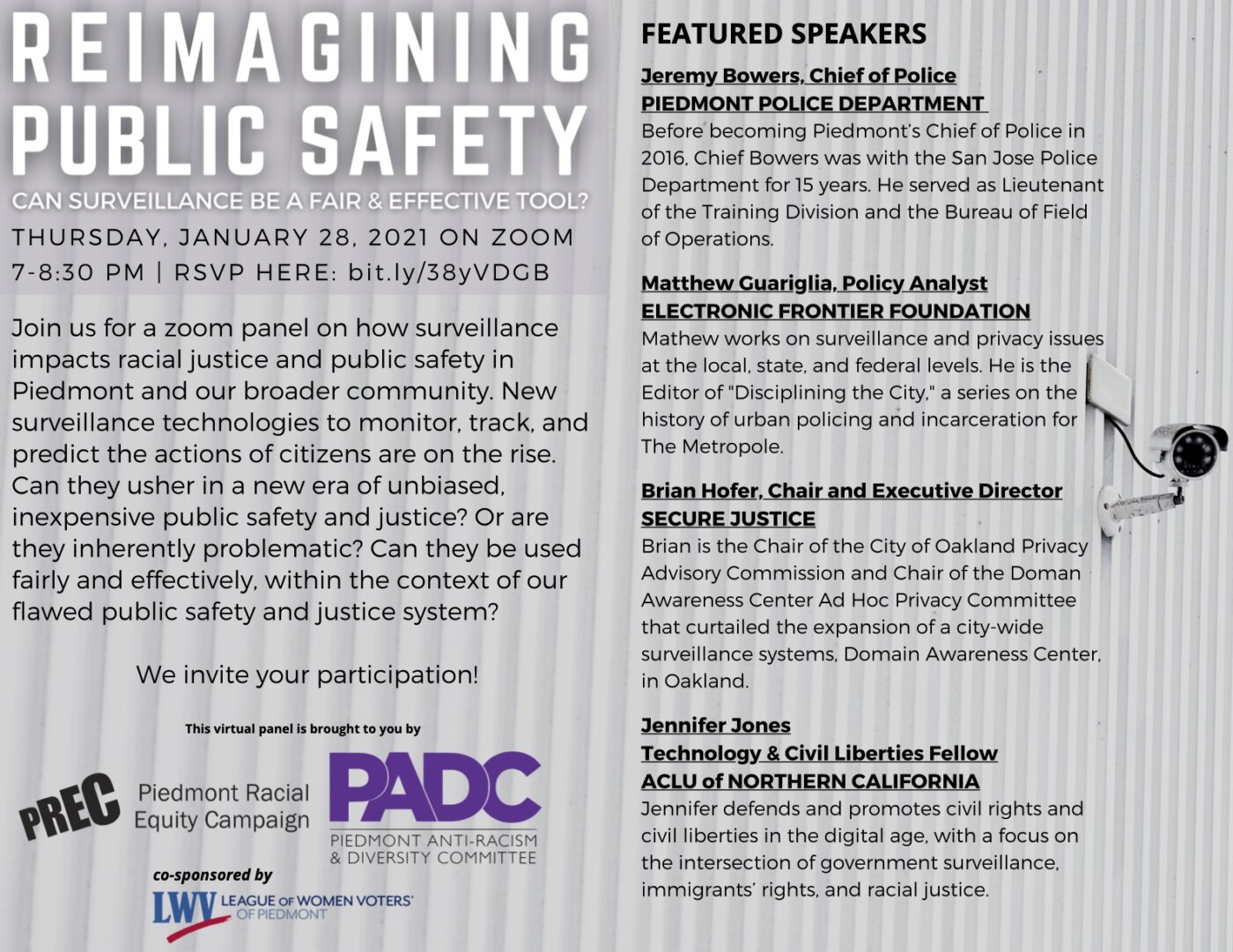 Reimagining public safety: Can surveillance be a fair and effective ...