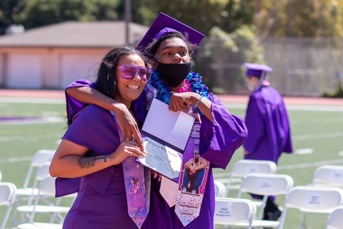 Milestones | Millennium High School Graduation 2021 | Piedmont Exedra