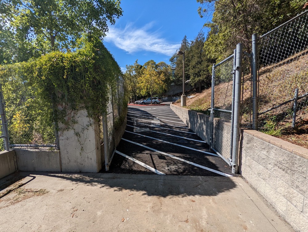 Witter Field parking lot reopens | Piedmont Exedra