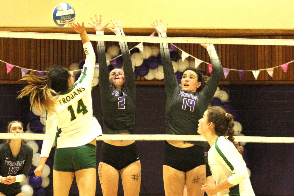 Piedmont volleyball falls to Castro Valley on senior night | Piedmont ...