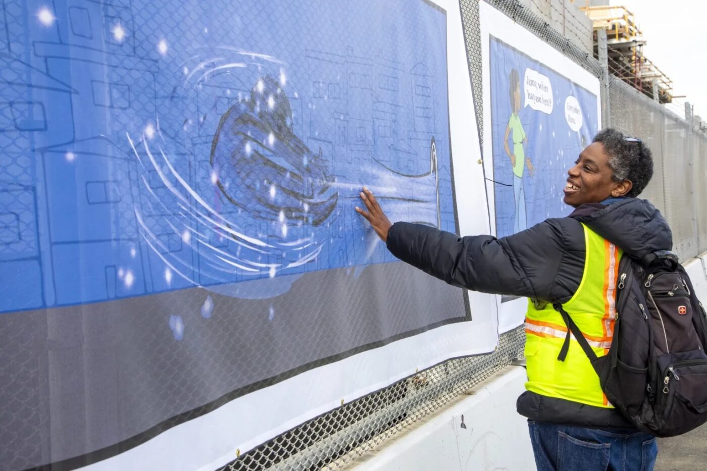 Comic-strip mural beautifies, educates in SF’s Bayview-Hunters Point ...