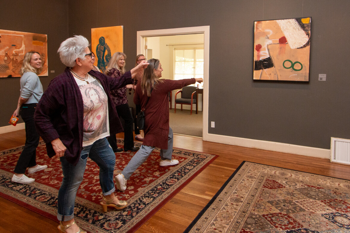 Photos from Augie Grahn memorial exhibition | Piedmont Exedra