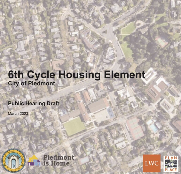 Revised Housing Element open for comment through Sept. 8 | Piedmont Exedra