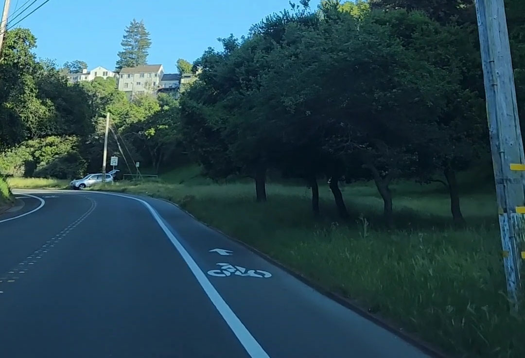 City highlights new bike lane and crosswalk improvements on Moraga ...