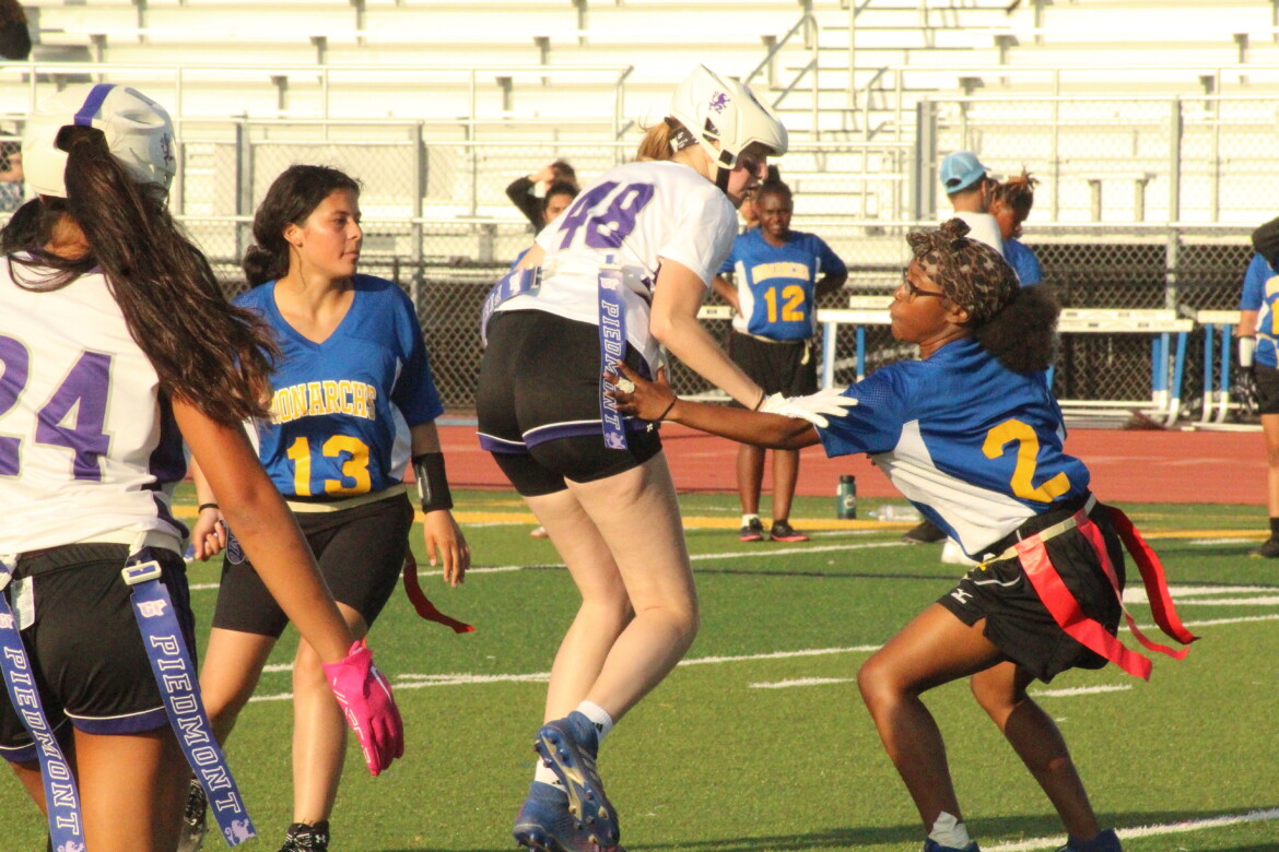 Piedmont flag football gets historic victory | Piedmont Exedra
