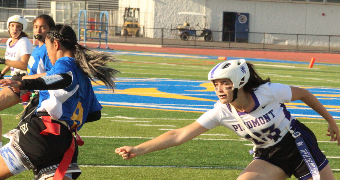 Piedmont flag football gets historic victory | Piedmont Exedra