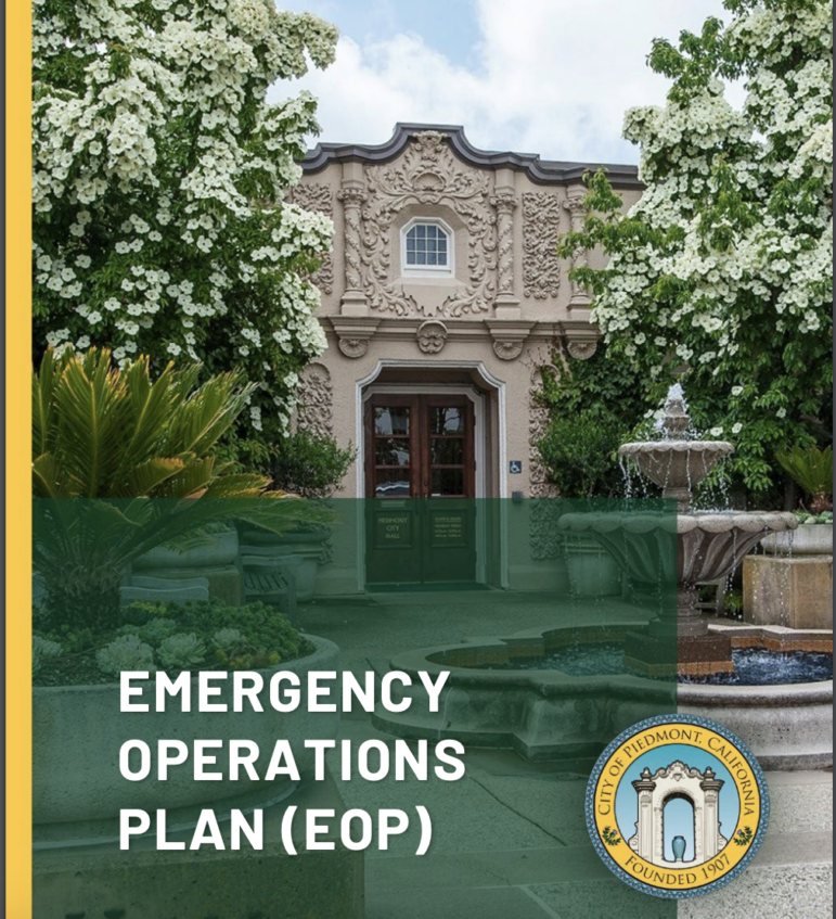 Council approves city’s updated Emergency Operations Plan | Piedmont Exedra