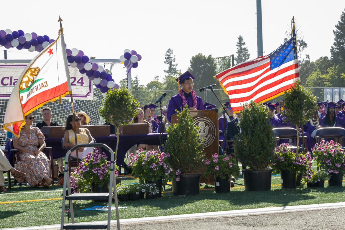 Milestones | PHS Class of 2024 graduation | Piedmont Exedra
