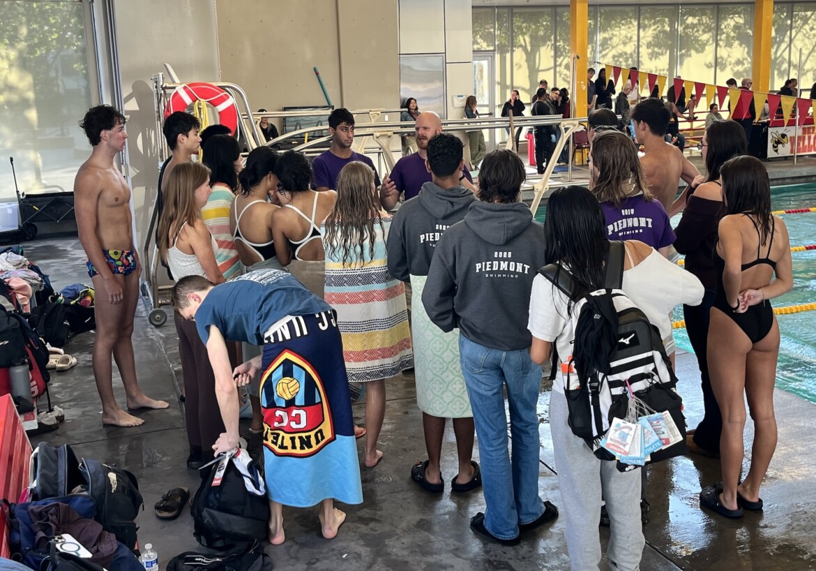 PHS swim team brings grit, energy to Berkeley meet | Piedmont Exedra