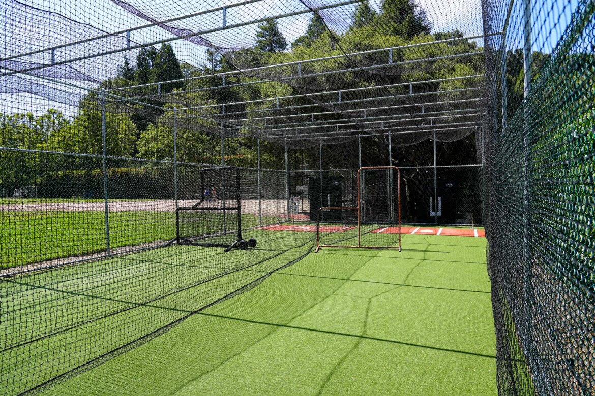 New Coaches Field batting cages ready for action | Piedmont Exedra