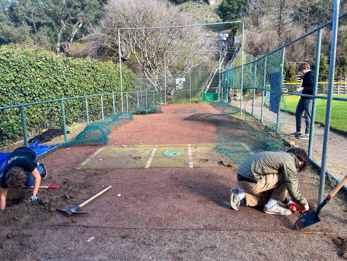 New Coaches Field batting cages ready for action | Piedmont Exedra