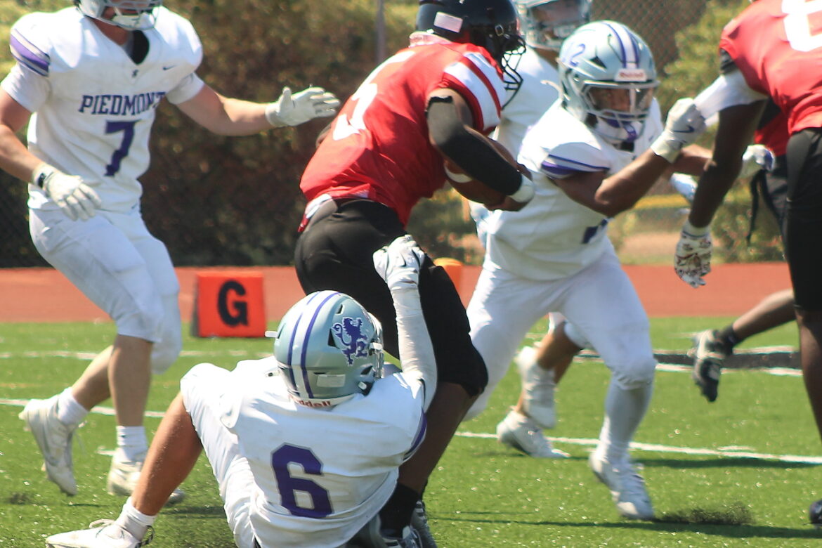 Football | Piedmont falls in opener at Salesian | Piedmont Exedra