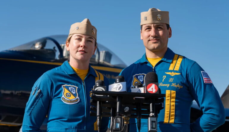 Blue Angels touch down to prepare for SF Fleet Week | Piedmont Exedra