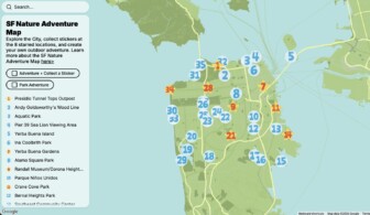 SF nature adventure map aims to encourage outdoor exploration ...